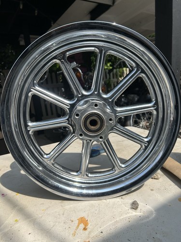 16x3 Shiny Harley Davidson Front Mag Wheel Chrome | eBay