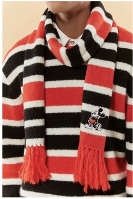 Men Disney Mickey Mouse Scarf | eBay
