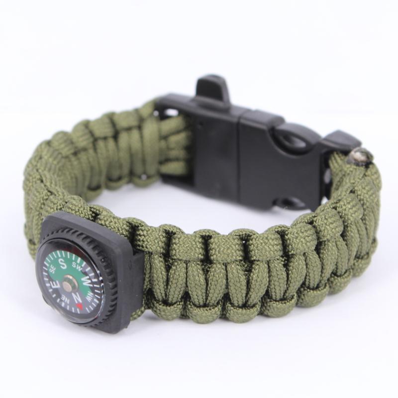Survival Bracelets with Fire Starter Outdoor Self-rescue - One item ...