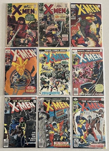 Uncanny X-Men (Marvel Comics) #16-158 Incomplete Run (29 Total Books ...