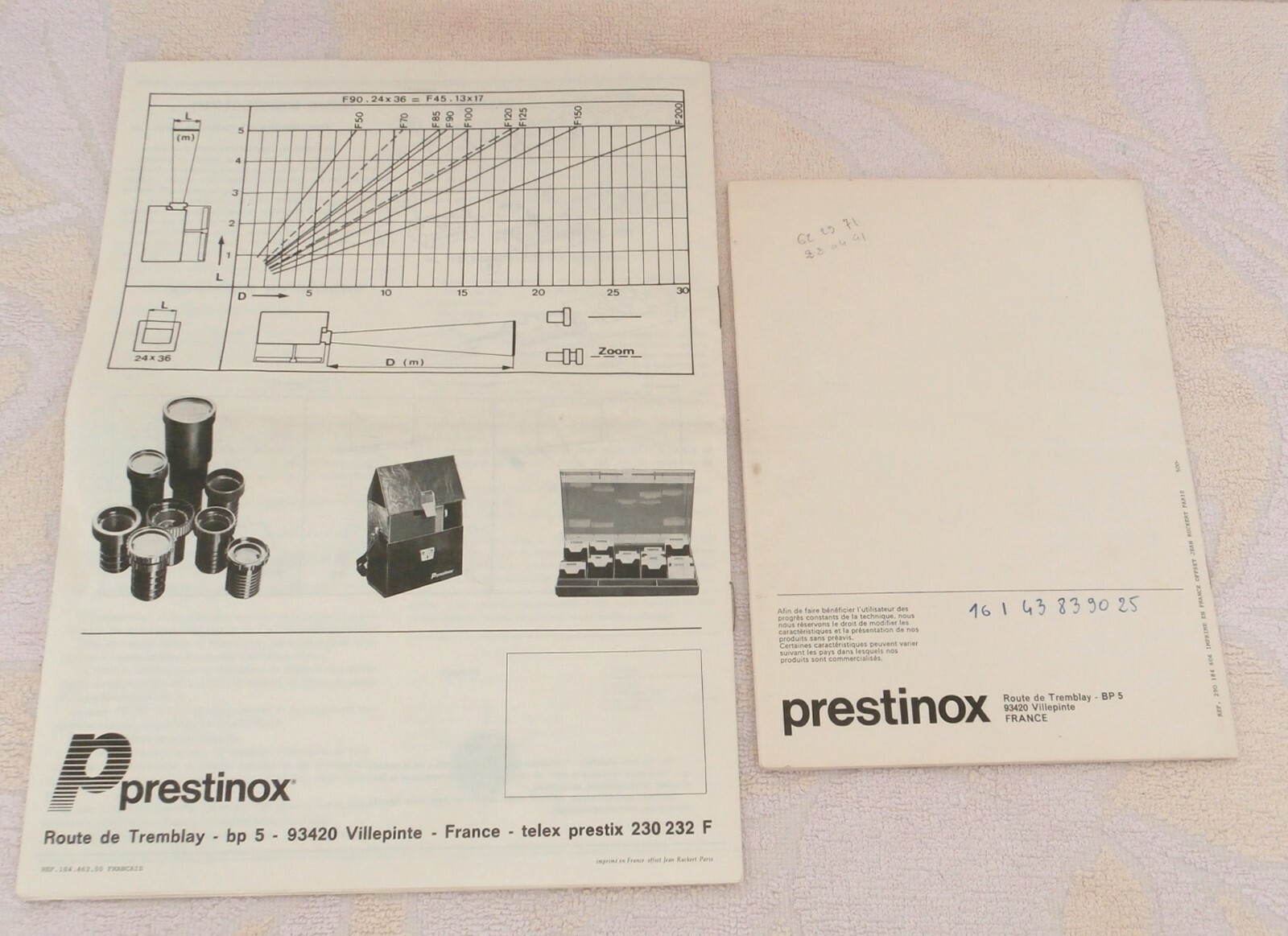 notices Prestinox projecteur diapositives + magnétophone FE-P3 | eBay