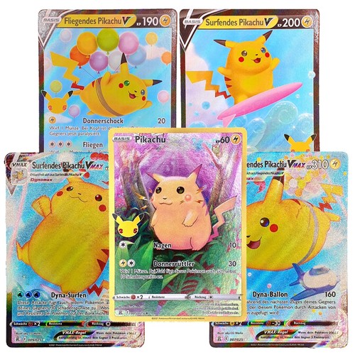 Pokemon Celebrations Selection Pikachu Vmax V Fullart New! Fresh of The ...