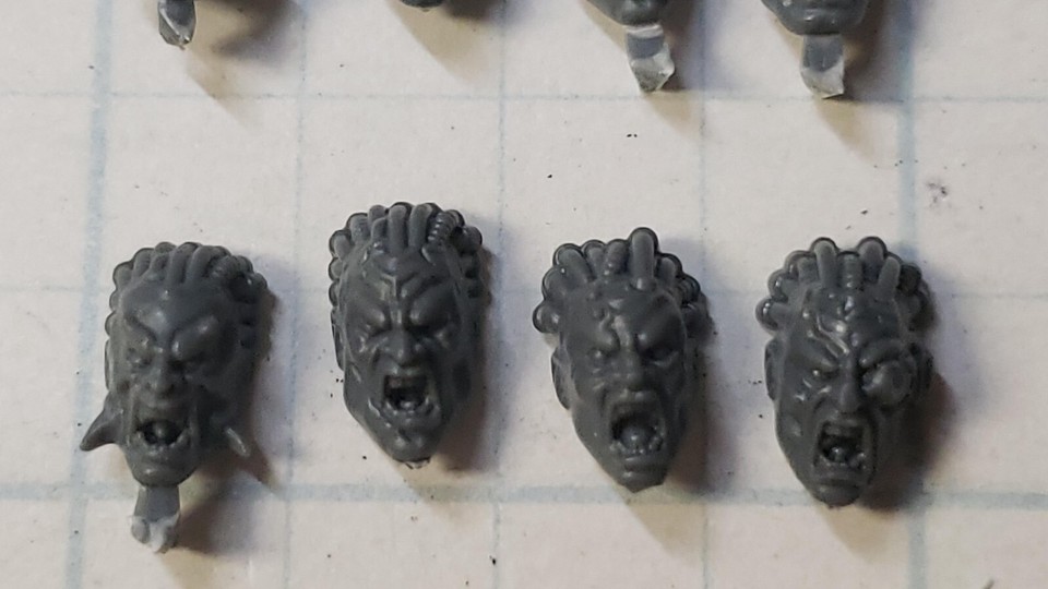 Warhammer 40k World Eaters ARMORY Bits Eightbound Feral Butchers Nails ...