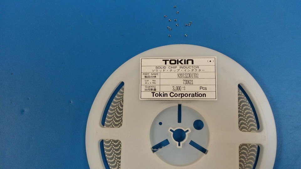 (50 PCS) N2012Z301T02 NEC TOKIN 1 FUNCTIONS, 0.2 A, FERRITE CHIP 0805 ...