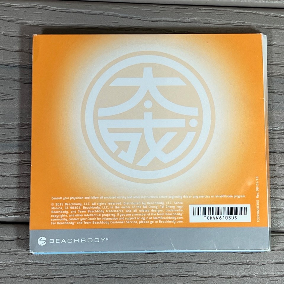 Beachbody Tai Cheng Workout DVD - The Master Scroll, Phases 1-4 (5 DVD ...