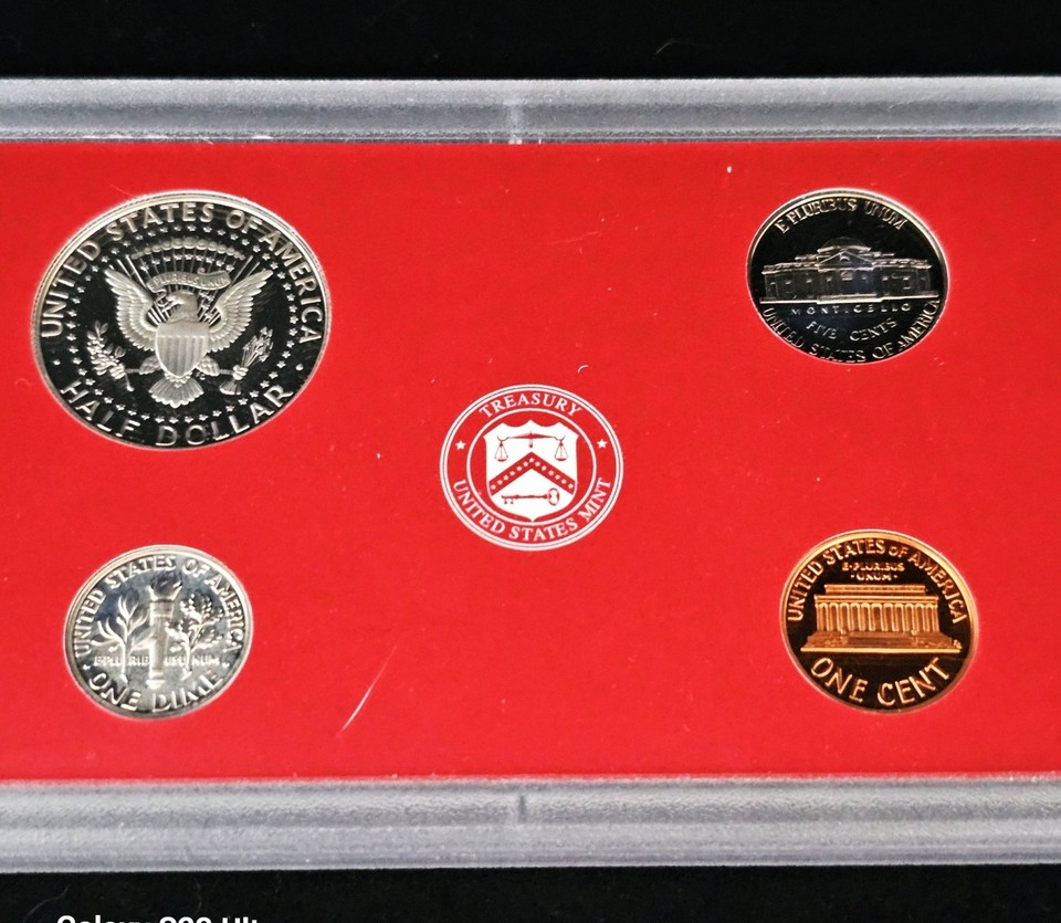 1999 S 50 State Quarters Silver Proof Mint Set Includes 5 State ...