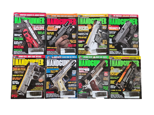 8 HANDGUNNER MAGAZINE LOT 2015-2019 | eBay
