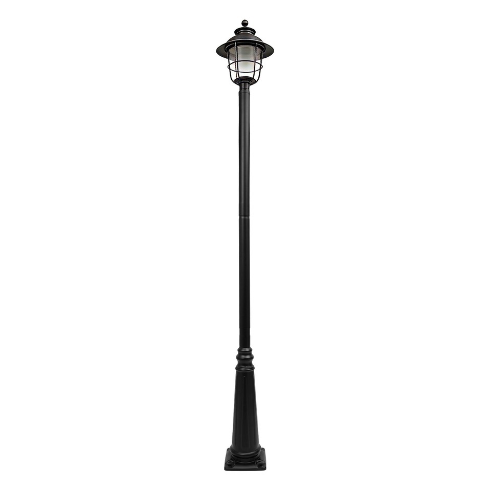 Outdoor Split Street Light Pole, Durable Iron Lamp Post for Stability ...