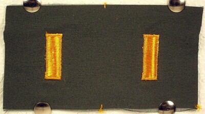 US Air Force 2nd LT Green Flight Suite Rank Patch Rank Insignia New Two ...
