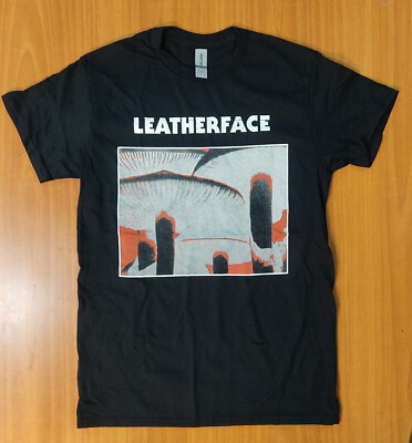 Leatherface Hardcore Punk Rock Band Black T-shirt Hand Pulled ...