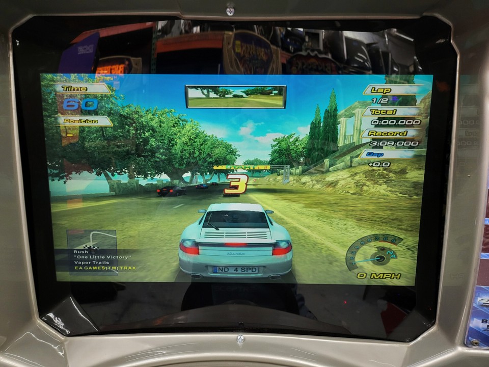 Global VR NEED FOR SPEED GT Arcade Sit Down Driving Racing Video Game ...