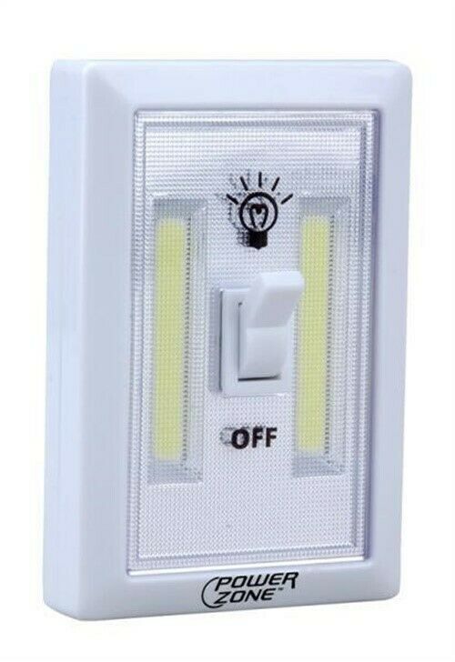 Power Zone 12532 LED 200 Lumens Cordless Light Switch | eBay