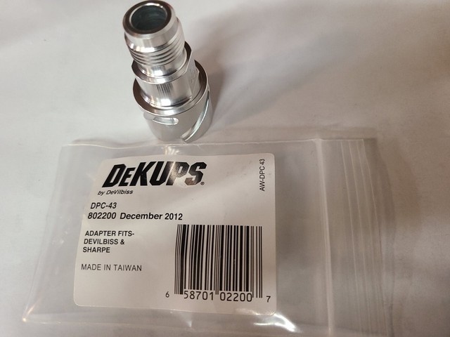 Devdpc43 DeVilbiss DeKups Disposable Cup Adapter for sale online | eBay