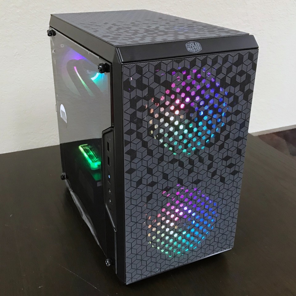 CM Q300L Gaming PC QC 3.6GHz 16GB DDR4 AMD Radeon RX 580 8GB WiFi 1TB ...