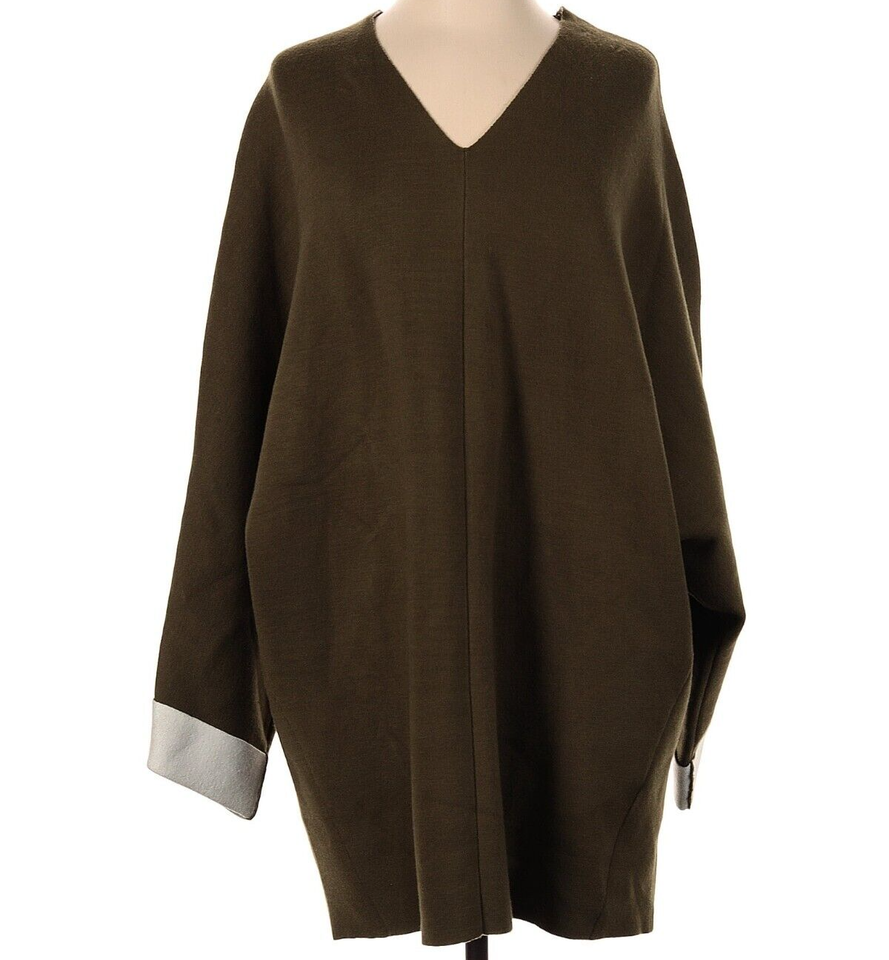 ZARA DOUBLE SIDED LONG KNIT SWEATER SIZE S NEW WITH TAGS | eBay