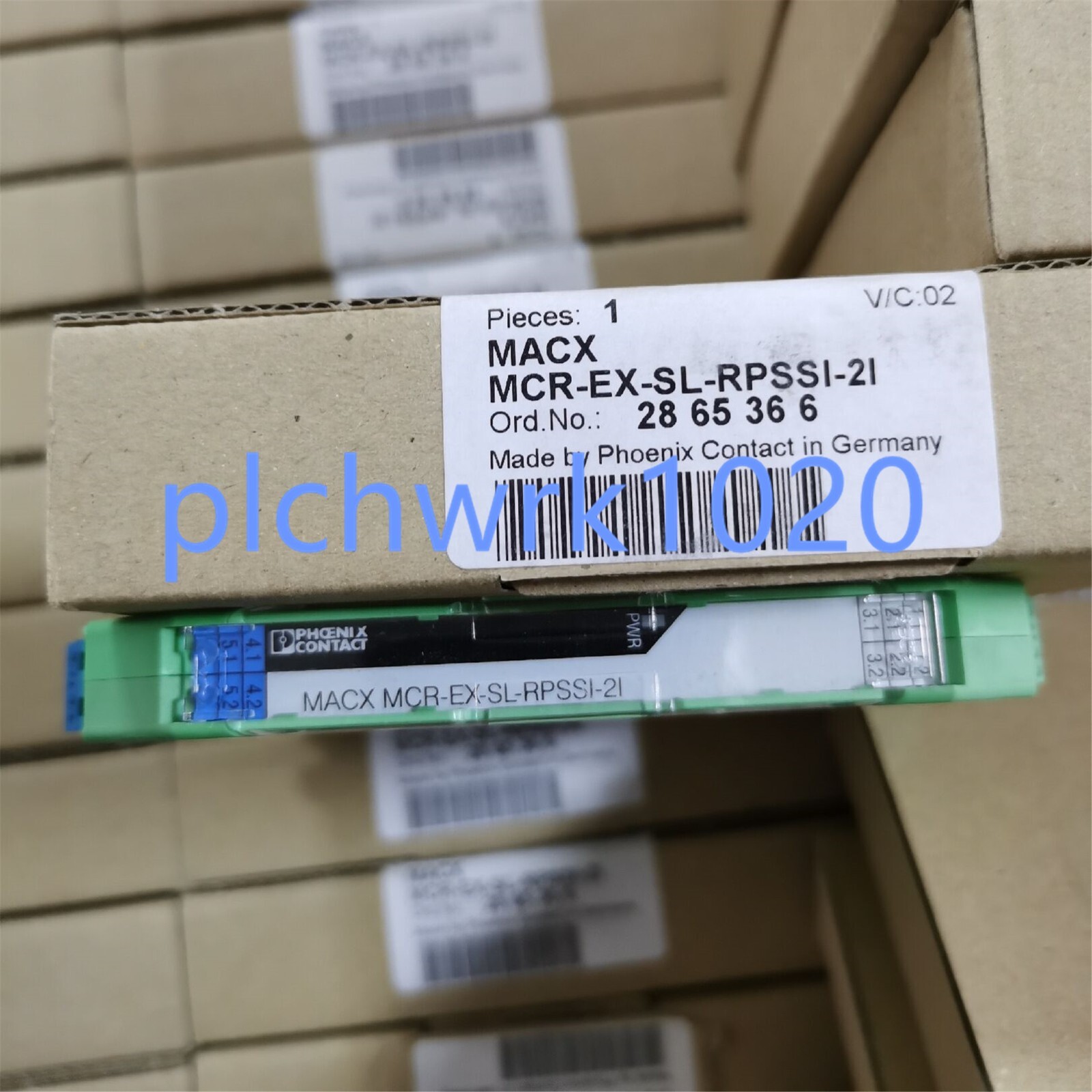 1 PCS NEW IN BOX Phoenix Feed Isolator MACX MCR-EX-SL-RPSSI-2I 2865366 ...