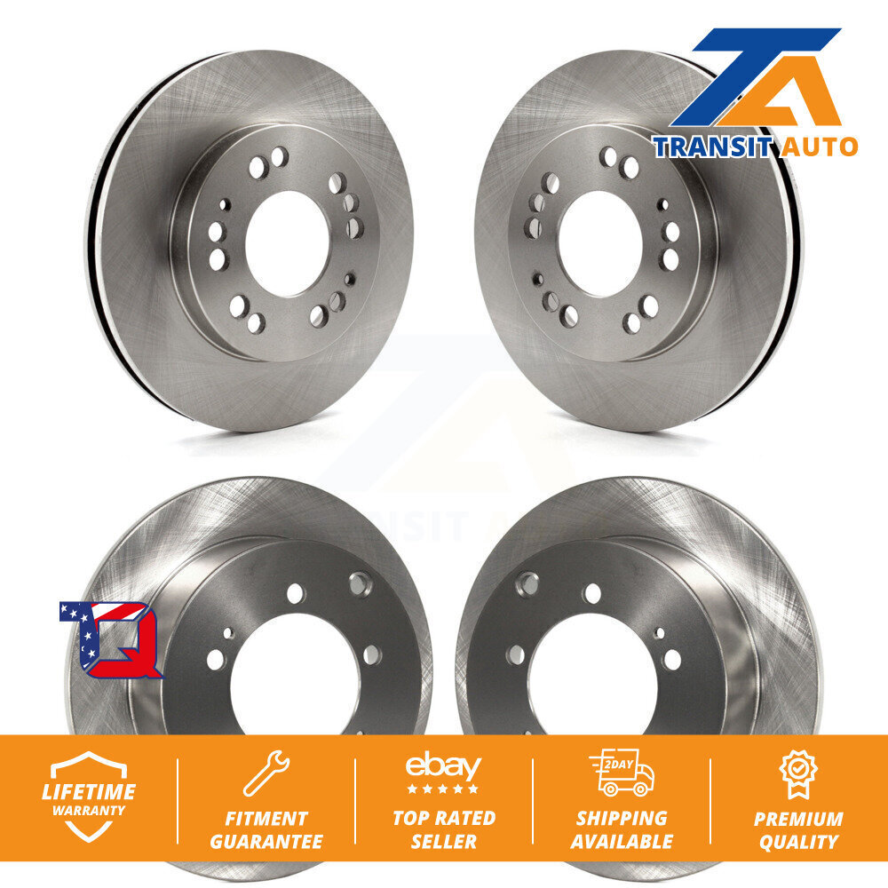 Front Rear Brake Rotor Kit For Mitsubishi Eclipse Chrysler Sebring ...