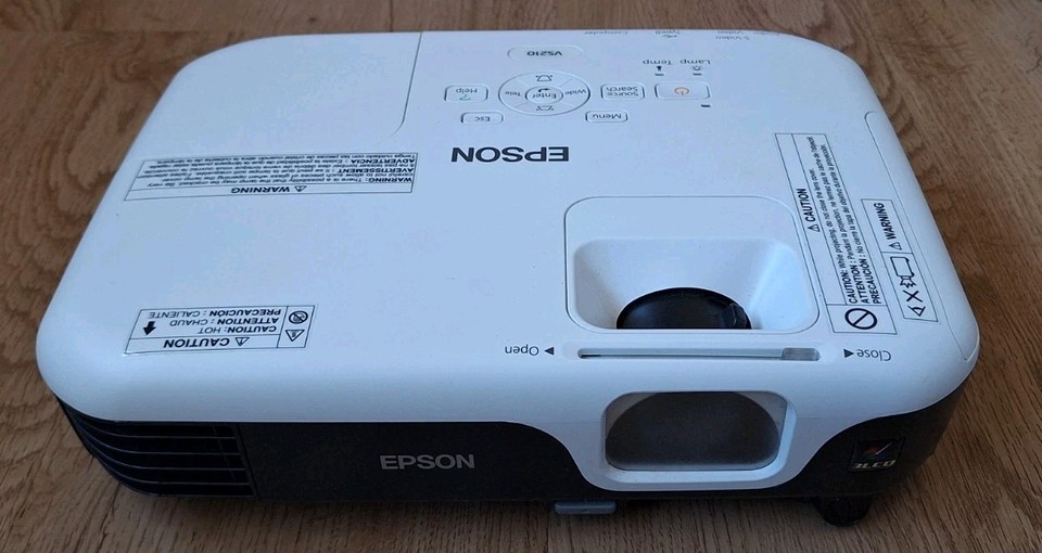 Epson H433A VS210 LCD Projector w/Remote Control | eBay