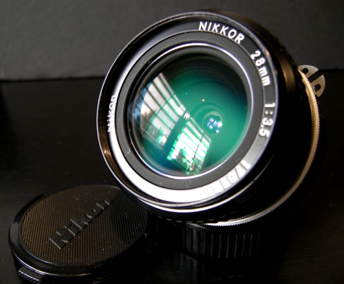 NIKON NIKKOR 28mm f/3.5 Ai lens READ for F FE FM FA FG FE2 FM2 EM | eBay