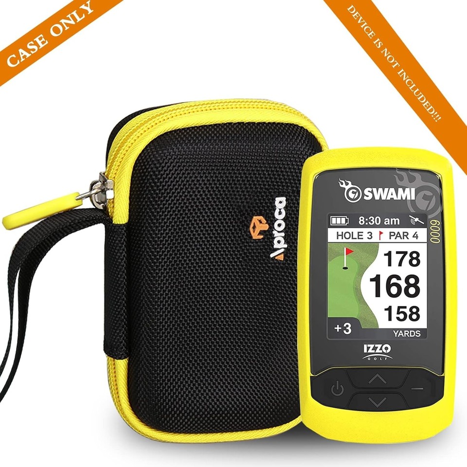 Hard Travel Storage Case, for Izzo Swami 6000 Golf GPS and Swami 4000 ...
