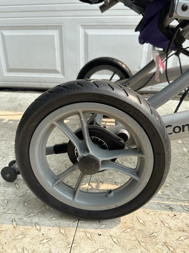 Convaid Rodeo 16" Folding Tilt Recline Wheelchair Stroller Special ...