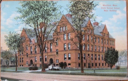 Westfield, MA 1910 Postcard: State Normal School - Massachusetts Mass ...