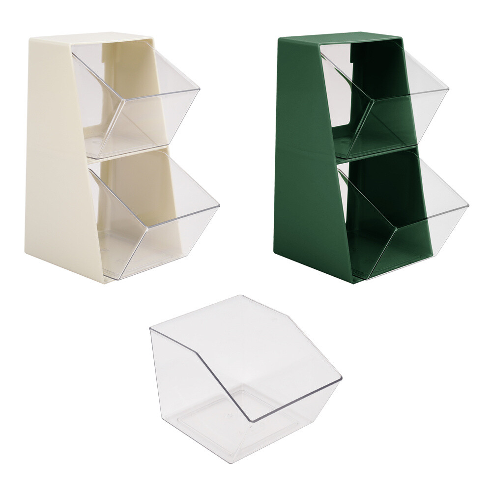 Desktop Tea Bag Box Kitchen Organiser Coffee Capsules Storage Drawer ...