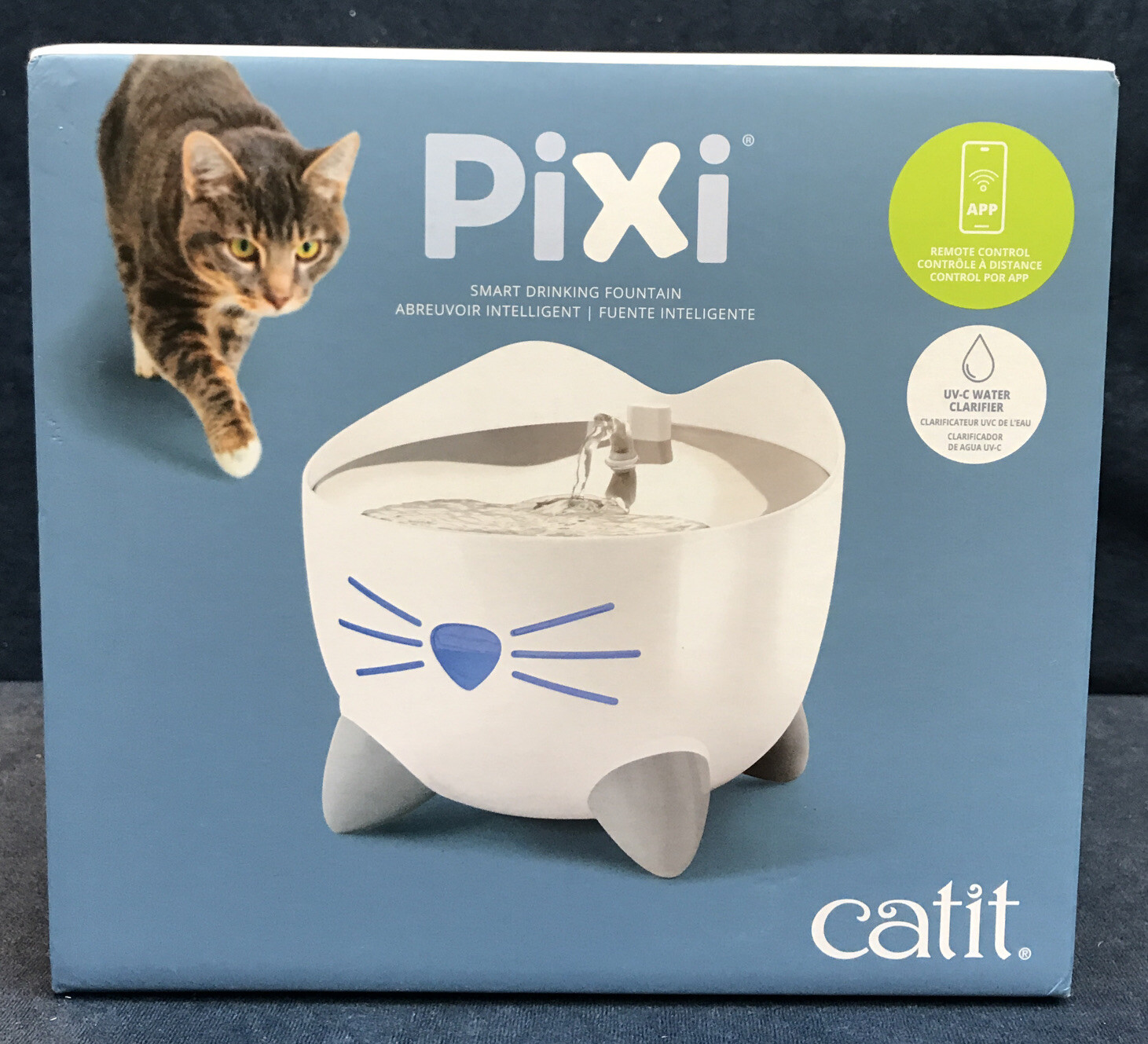 Catit PIXI Water Fountain - White (43751) for sale online | eBay