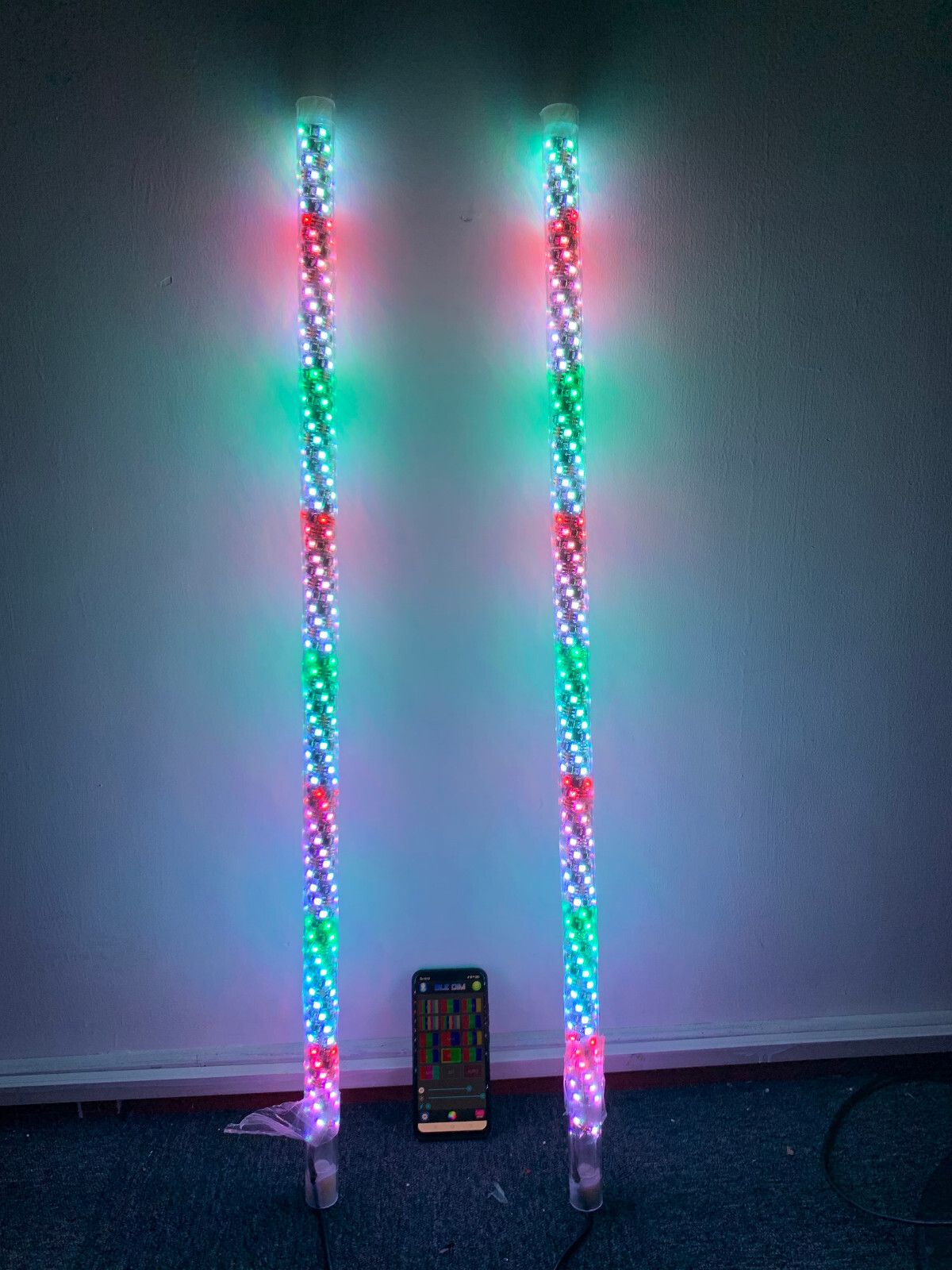 Pair 3FT Chasing LED Whip Lights Truck LED Offroad Lights ATV LED ...