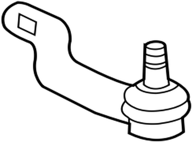 45047-49135 Toyota End sub-assy, tie rod, lh 4504749135, New Genuine ...