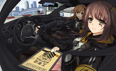 Anime Girls Girls Frontline UMP9 Girls Frontline Gaming Mat Desk 25994 ...