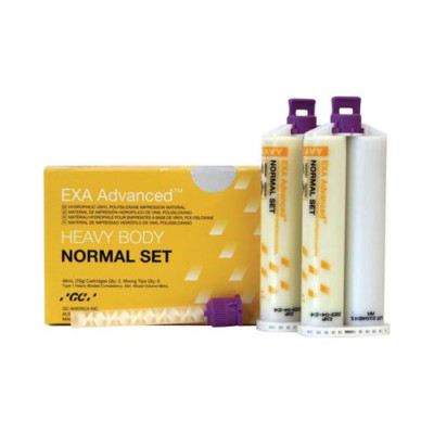GC 137116 EXA Advanced VPS Material Heavy Body Normal Set 2/Pk 48 mL ...