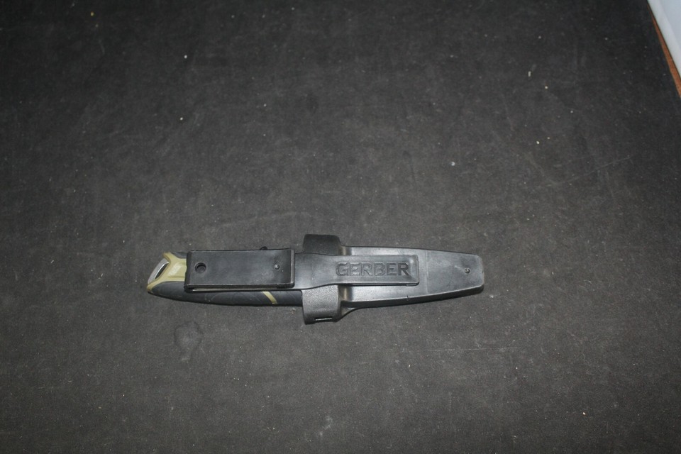 Gerber CrossRiver Fishing Fixed Blade PFD Rescue Knife | eBay