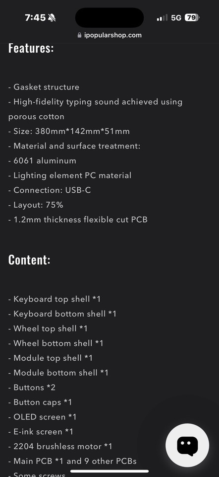 HelloWorld 75% Mechanical Keyboard E-Ink Screen USB Hub OLED Screen ...