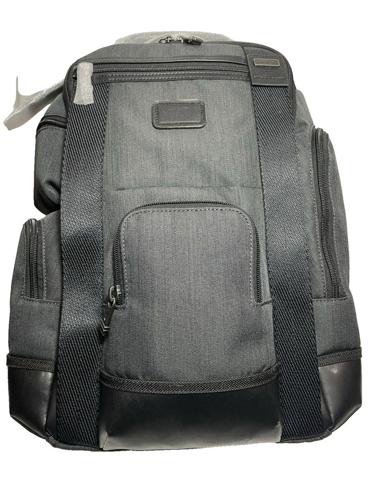 TUMI Hedrick Deluxe Brief Pack Gray Backpack Ballistic Nylon Alpha ...