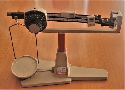 VINTAGE OHAUS DIAL-O-GRAM BALANCE 310 GRAM CAPACITY SCALE TESTED, WORKS ...