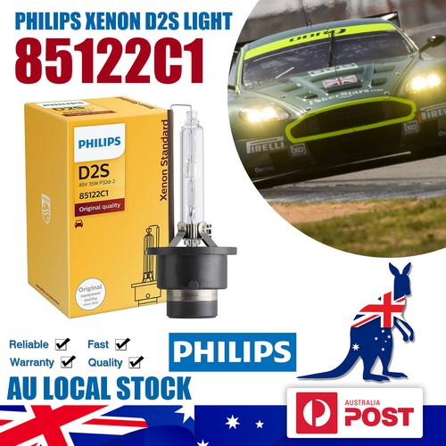‎Genuine Philips 85122C1 D2S Standard Xenon HID Headlight Bulb 85V 35W ...