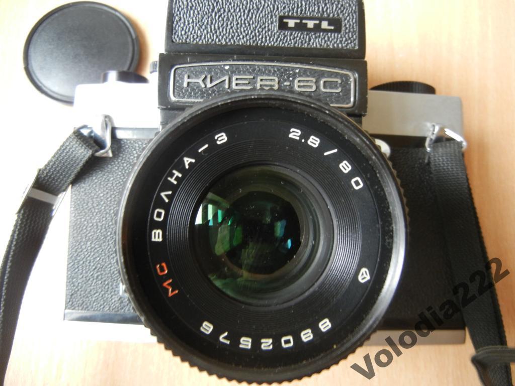 KIEV-6C TTL USSR 6x6 Medium Format SLR camera + Volna-3 80mm f/2.8 lens ...