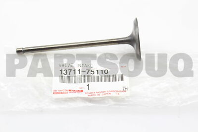 1371175110 Genuine Toyota VALVE, INTAKE 13711-75110 | eBay