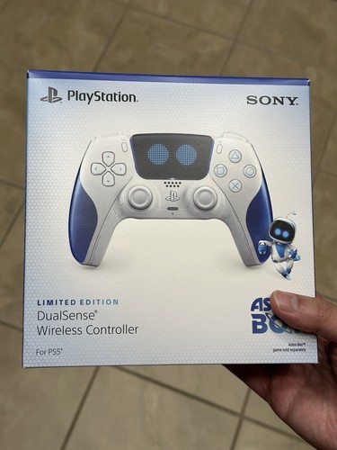 Brand New, In Hand Limited Edition Astro Bot PS5 DualSense Wireless ...
