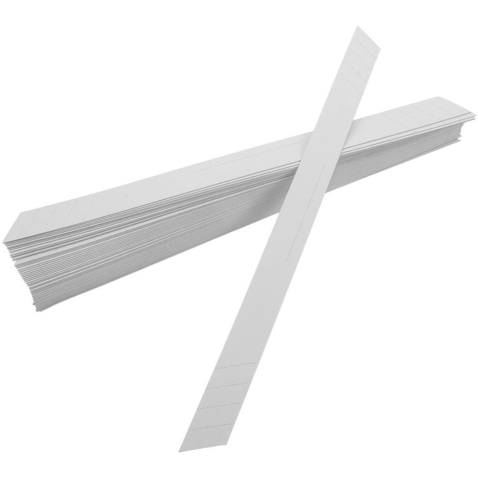 100pcs Shirt Paper Collar Stays Strip - Paper Collar Support Strip For ...