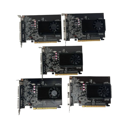 Lot of 5 - NVIDIA EVGA 01G-P3-2616-KR P1310 Video GT FORCE 610 Graphics ...