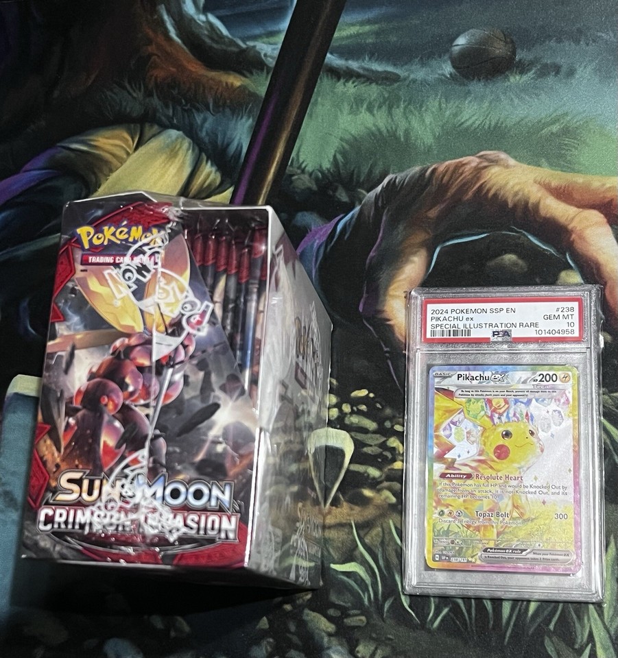 PSA 10 Pikachu ex 238/191 SIR Surging Sparks | eBay