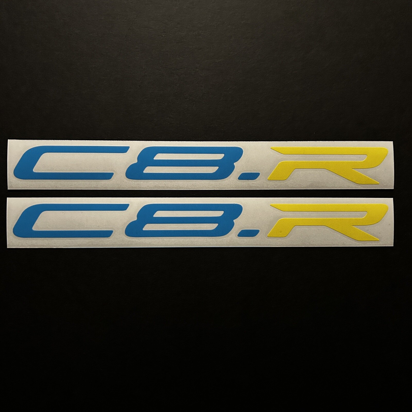 Set 2020-24 Corvette Side Skirt Stingray C8.R Racing Decals Sticker Z51 ...