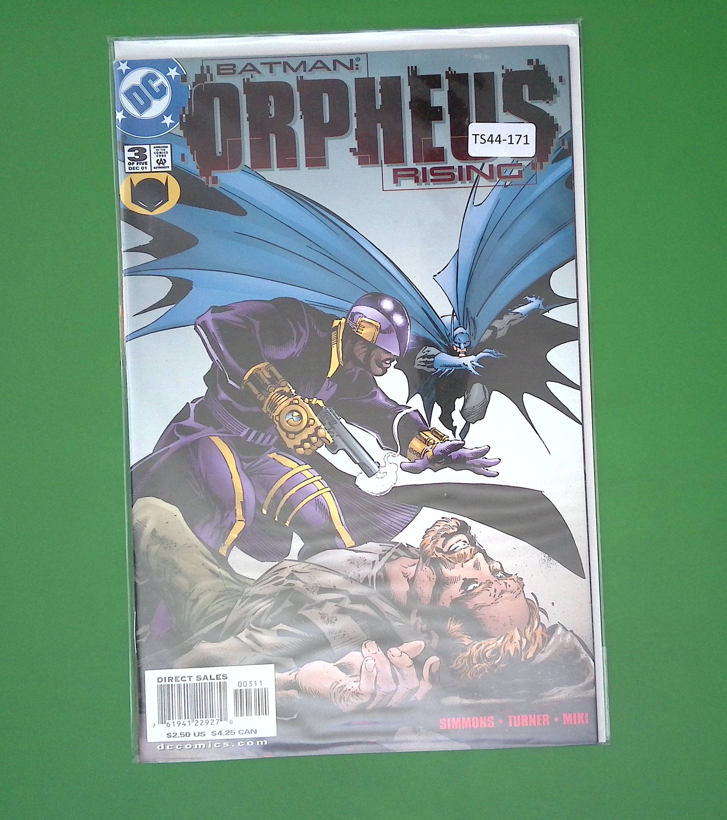 BATMAN: ORPHEUS RISING #3 HIGH GRADE DC COMIC BOOK TS44-171 | eBay