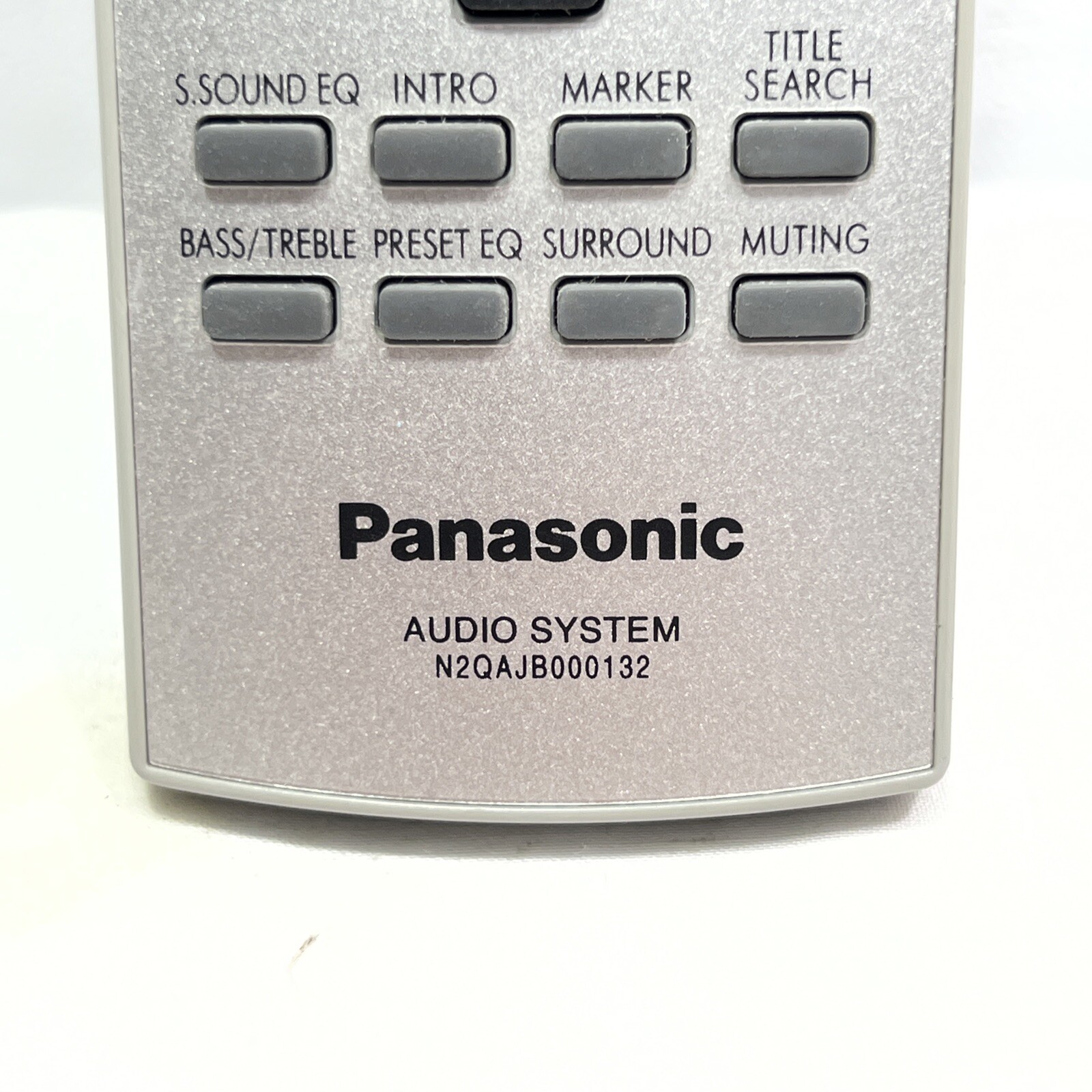 Panasonic Audio System Remote Control #N2QAJB000132 | eBay