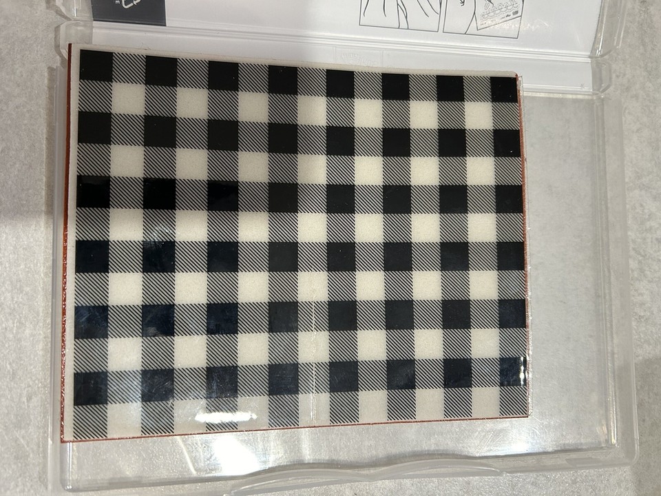 Stampin’ Up! – Buffalo Check Stamp Set | eBay