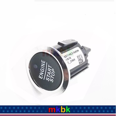 1 Pc Start Stop Ignition Switch Button Assembly Fits For Ford Fusion ...