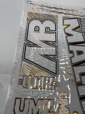 MB Malik AB 57 Edition Cricket Bat Stickers Chrome Quality | eBay UK
