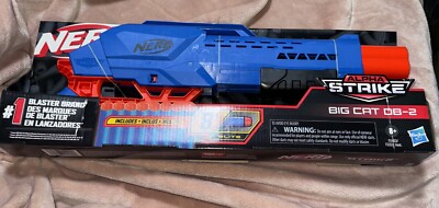 Nerf Alpha Strike Big Cat DB-2, Includes One Nerf Gun and 8 Elite Nerf ...